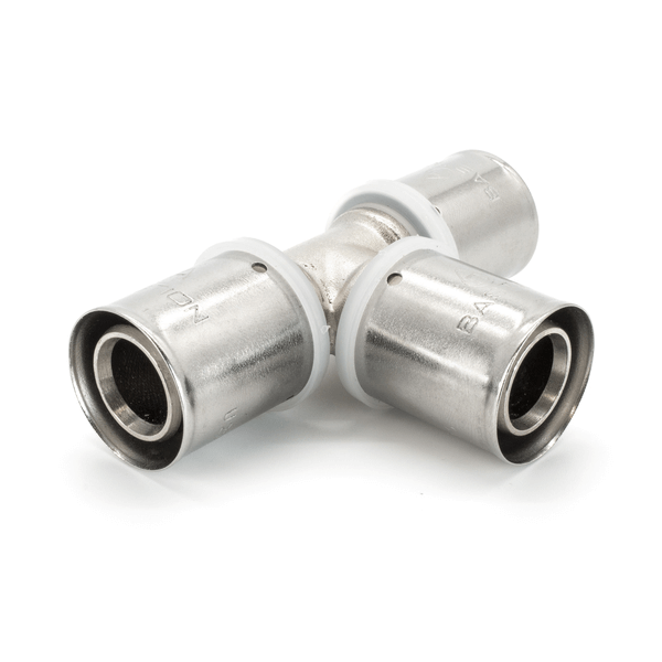 WRAS 25-25-25mm Equal Tee U Press Fitting - The UFH Company
