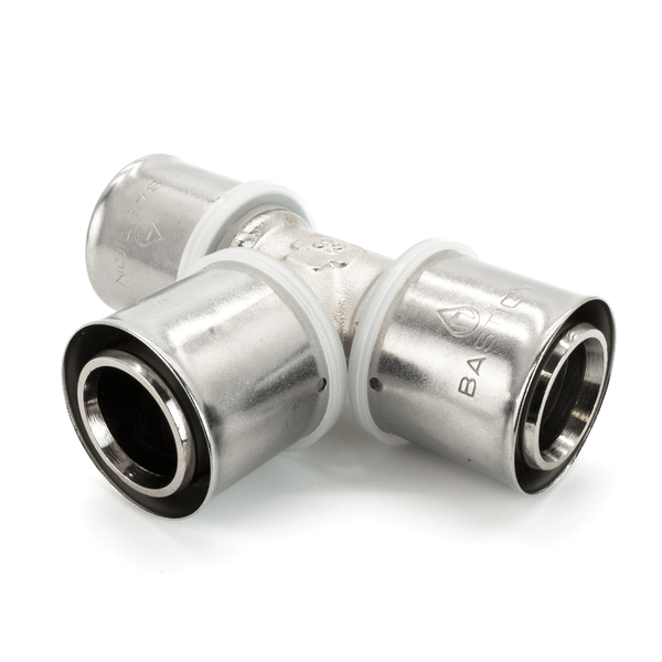 WRAS 32-32-32mm Equal Tee Press Fitting - The UFH Company